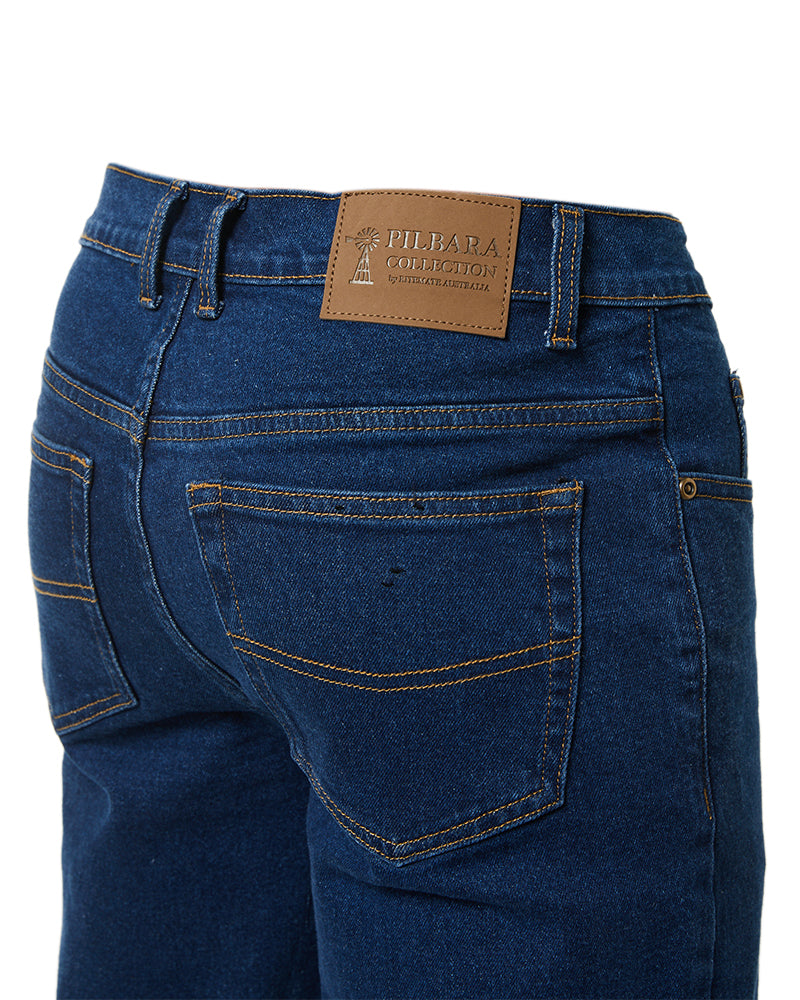 Pilbara Stretch Denim Jeans - Denim | Buy Online