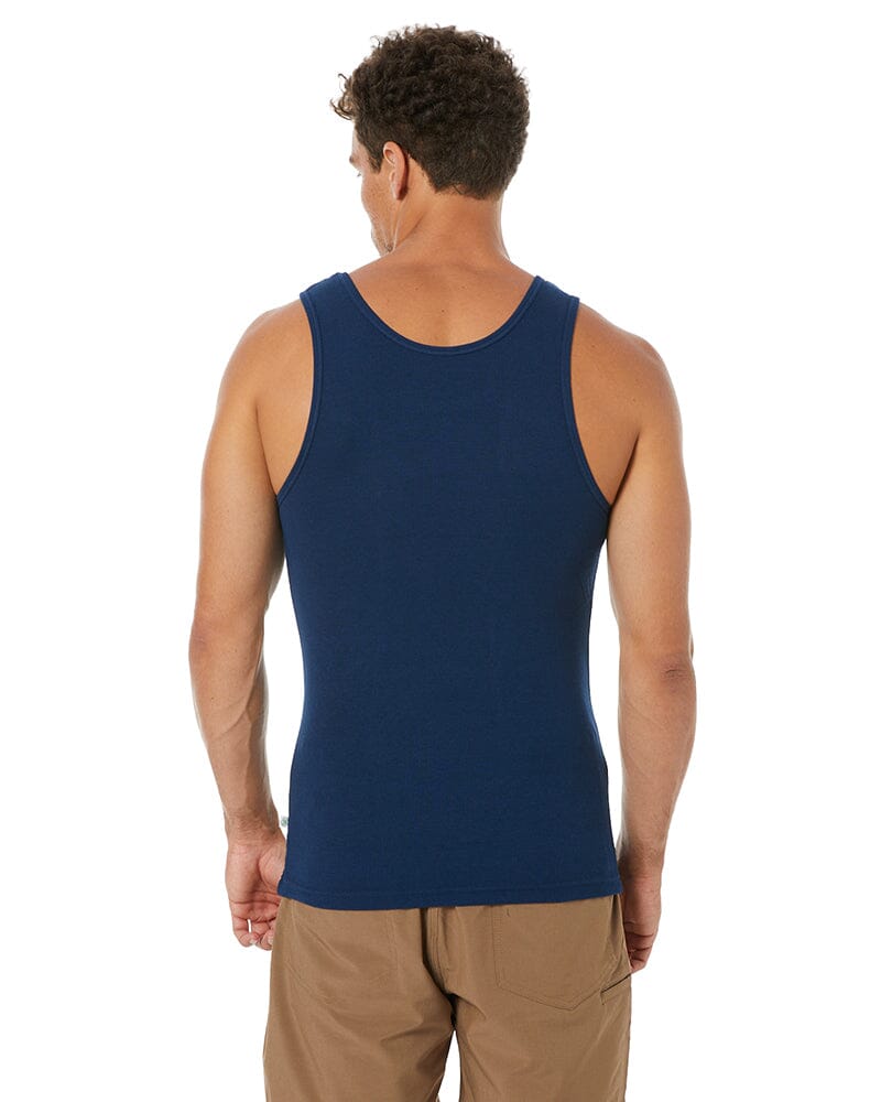 Bamboo Textiles Bamboo Singlet - Navy | Buy Online