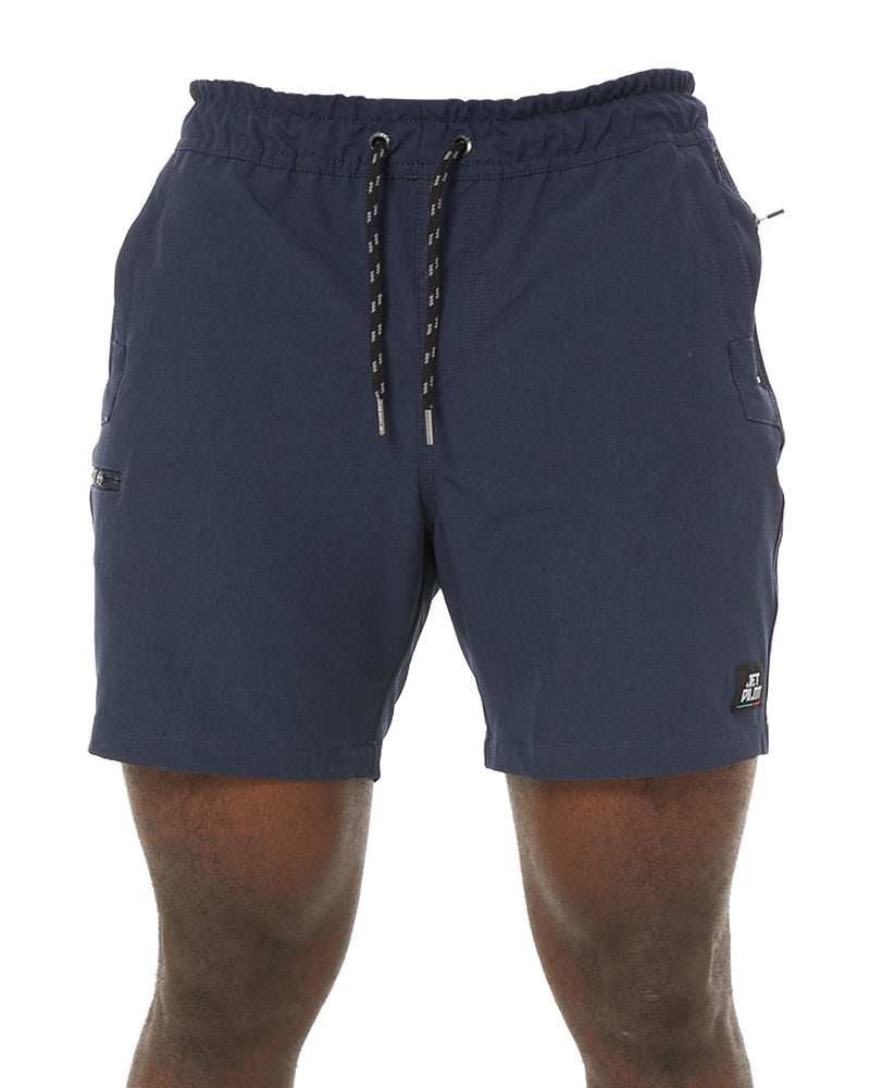 Jetpilot Jet-Lite Hybrid Shorts - Navy | Buy Online