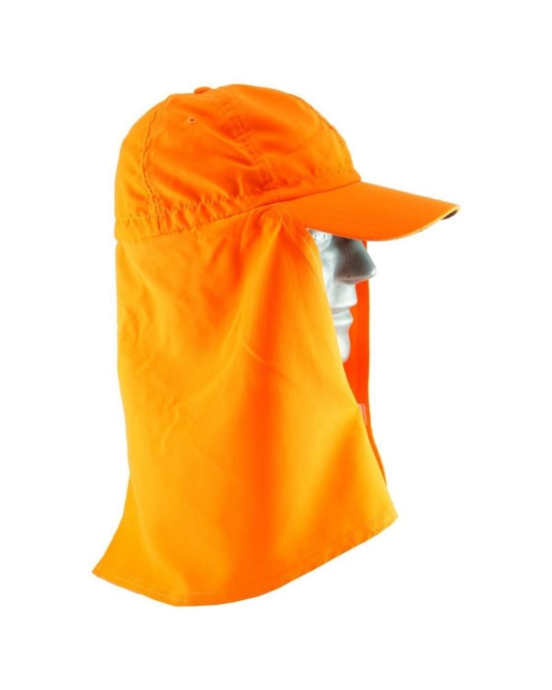 On Site Safety Legionnaire Cap - Orange | Buy Online
