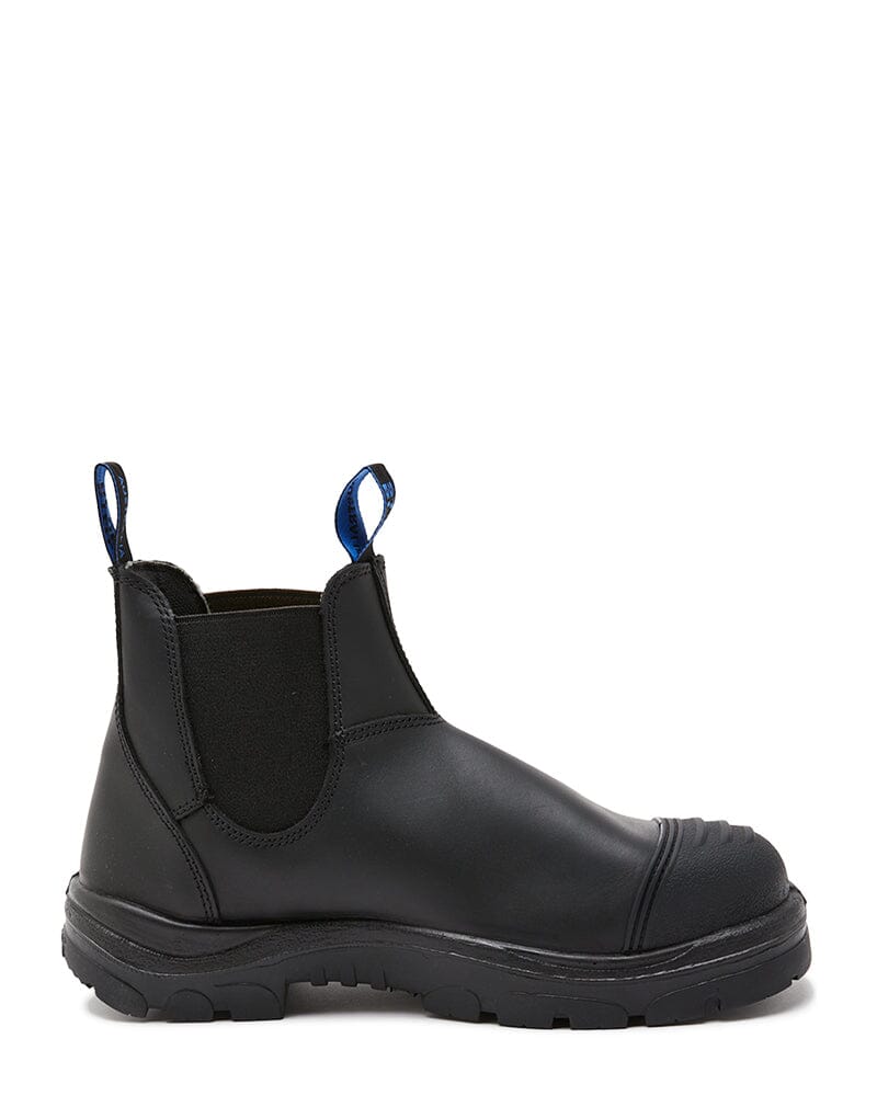 Steel Blue Hobart Scuff Safety Boot - Black | Buy Online